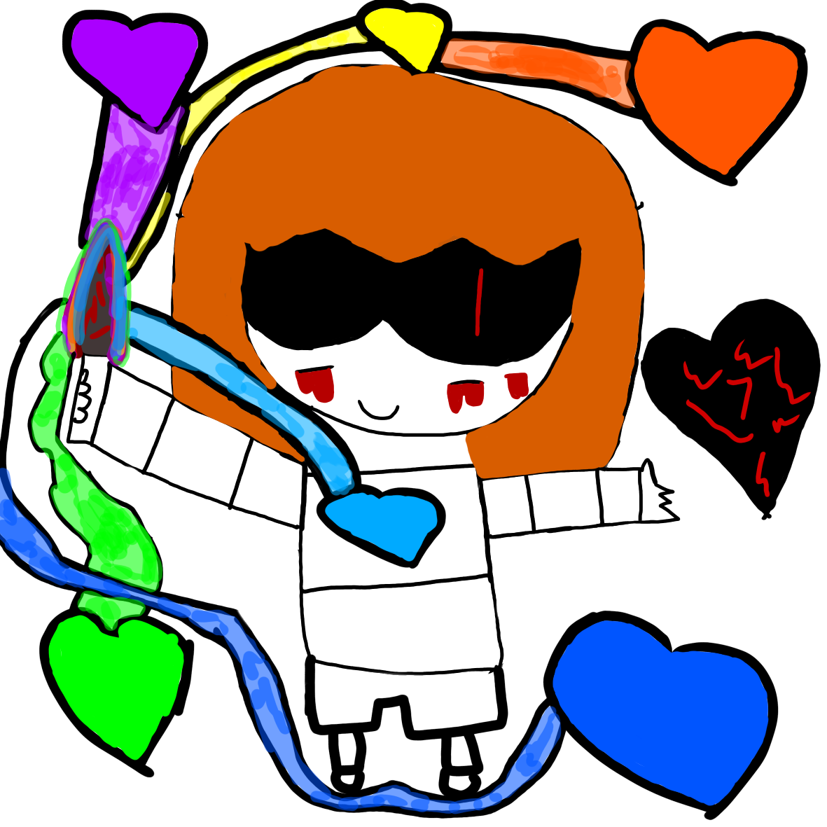 chara taking human souls - ibisPaint