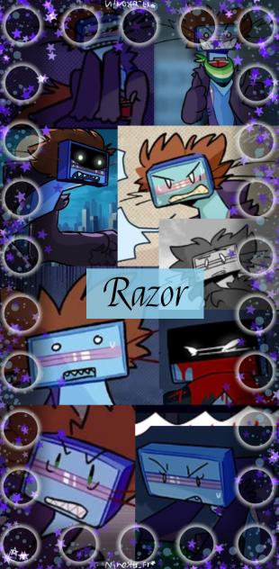 Razor background!!! - ibisPaint