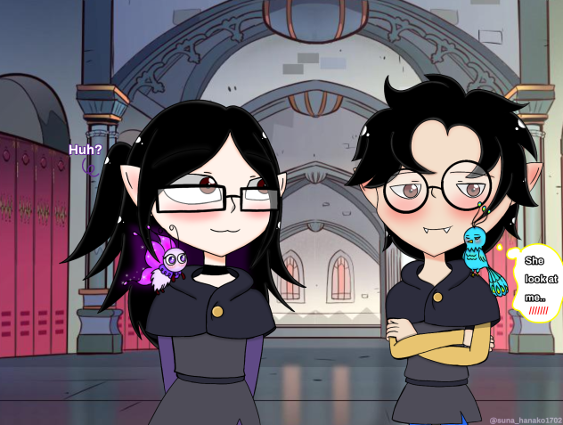 The owl house OC couple (Sosa x Menka) - ibisPaint