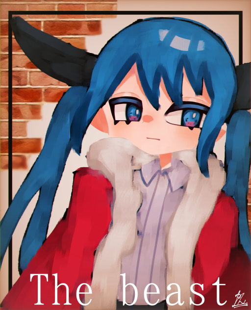 97日目 The beast - ibisPaint