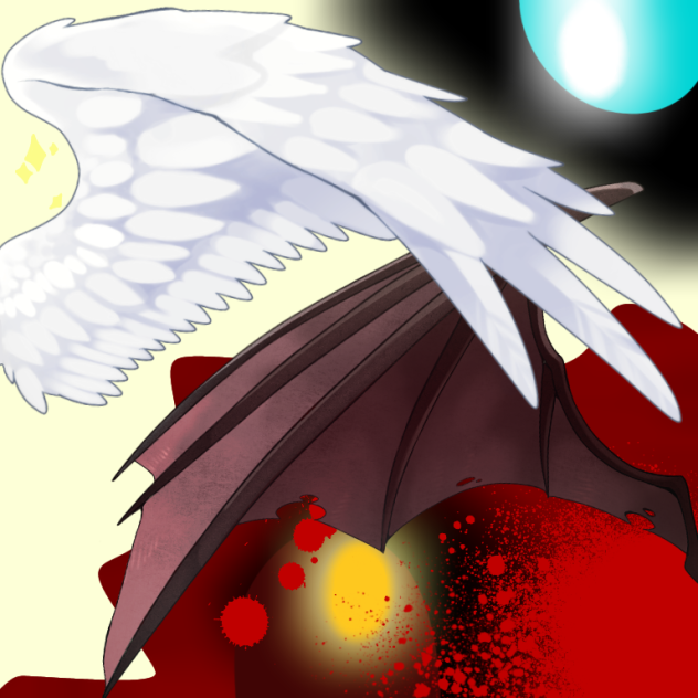 Angel Vs. Devil - ibisPaint