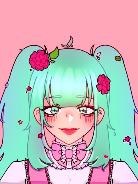 flora miku - ibisPaint