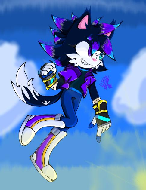 sonic oc - ibisPaint