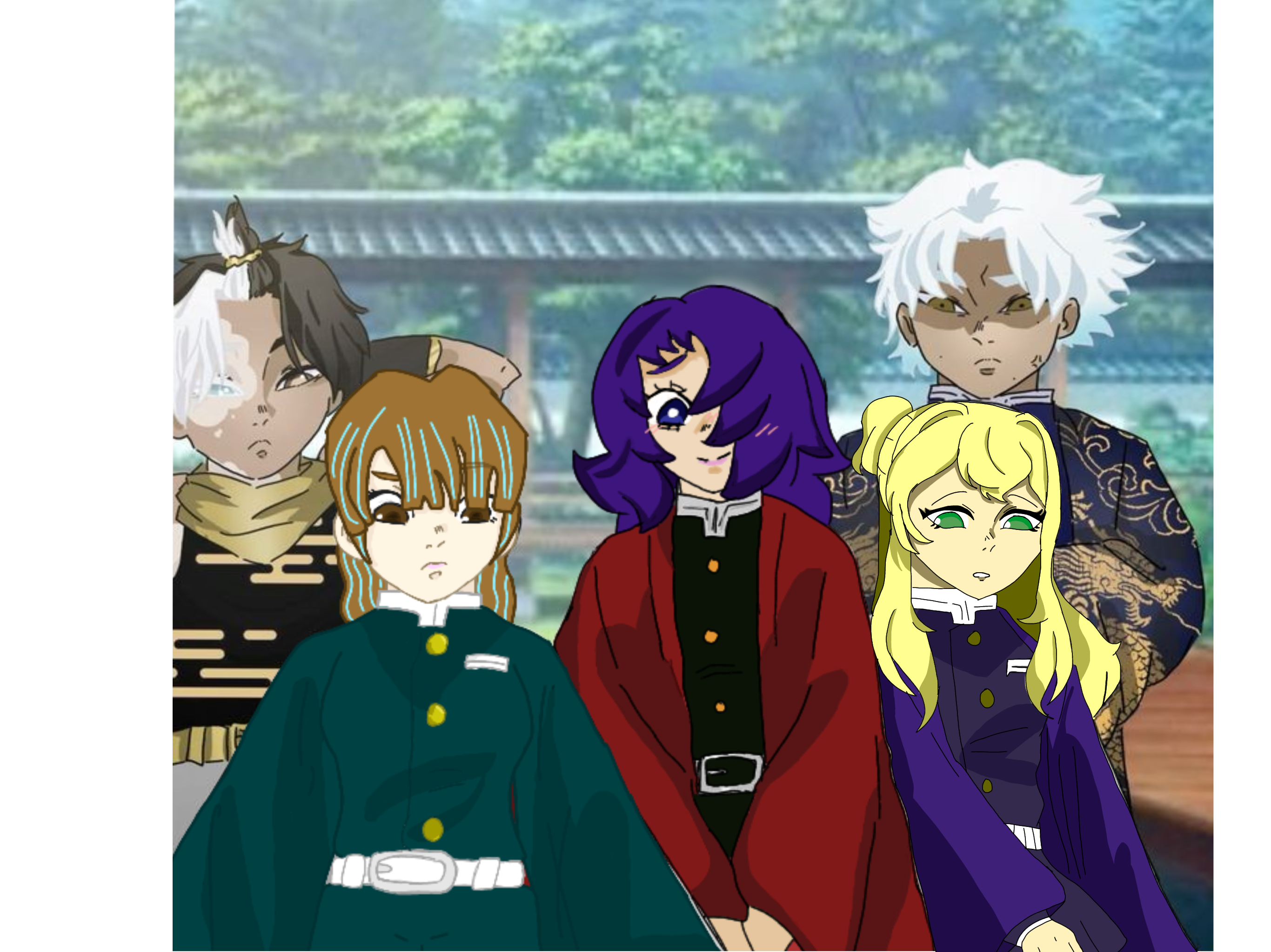 KNY collab remake - ibisPaint