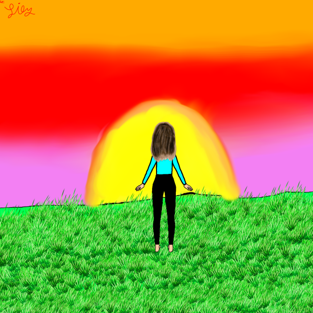 sunset - ibisPaint