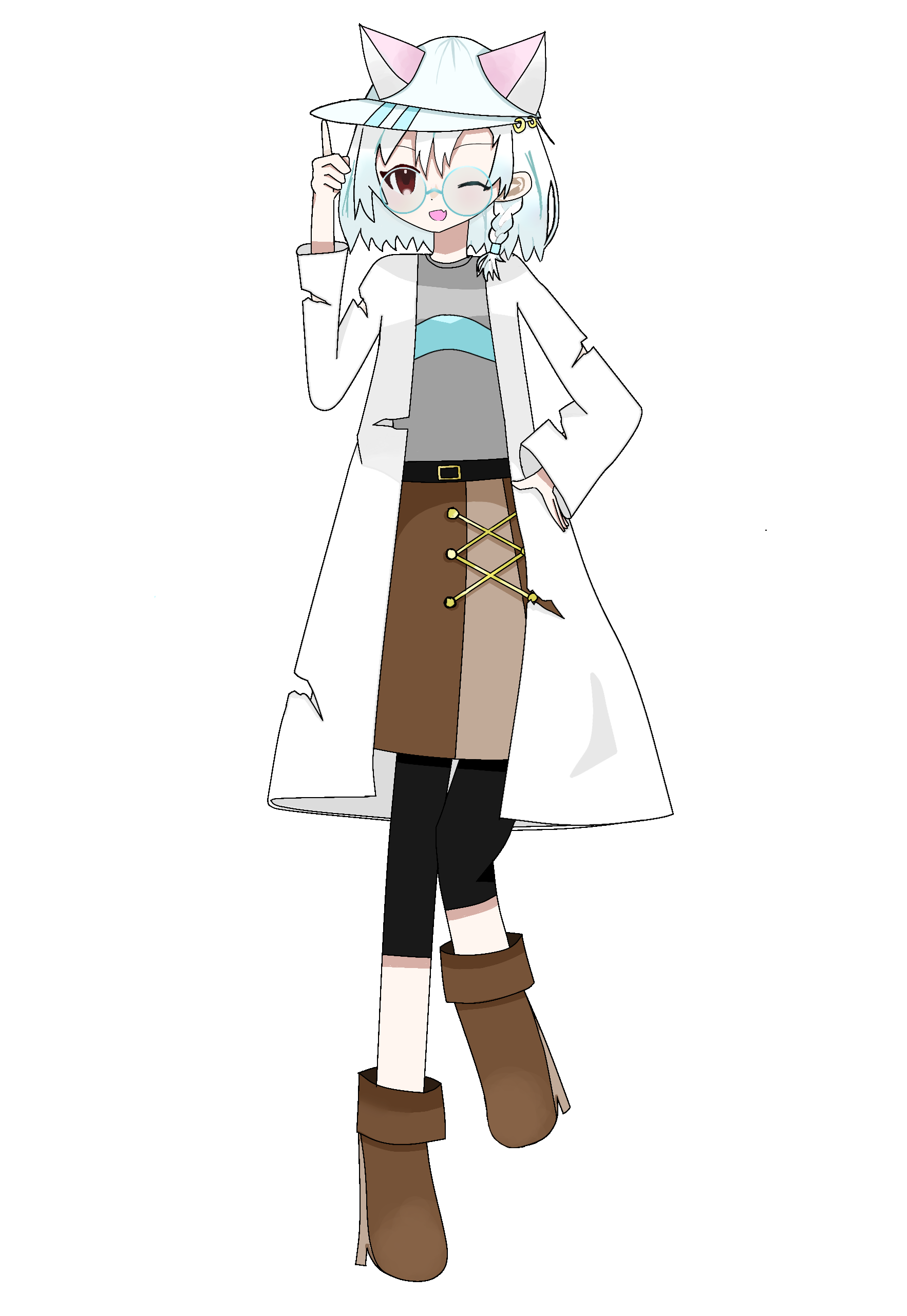 猫海コハククトゥルフ神話TRPGキャラシ - ibisPaint