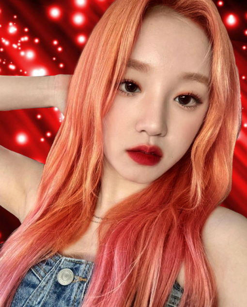 Yuqi red aesthetic edit - ibisPaint