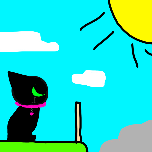 Raspi sees the sun - ibisPaint