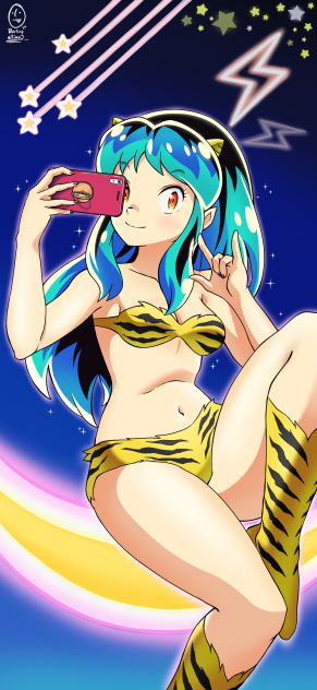 Lum wallpaper - ibisPaint