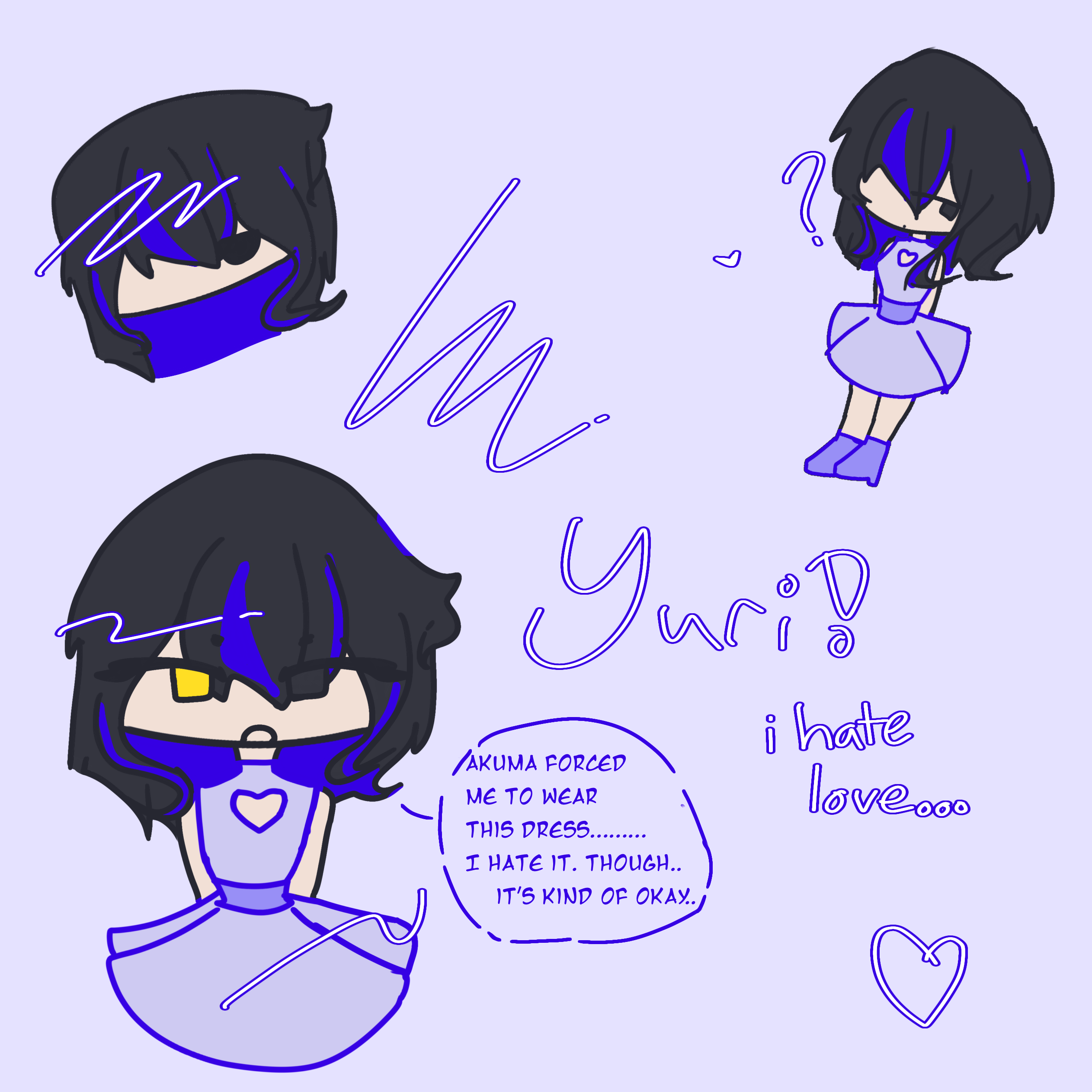 yuri’s being aroace- - ibisPaint