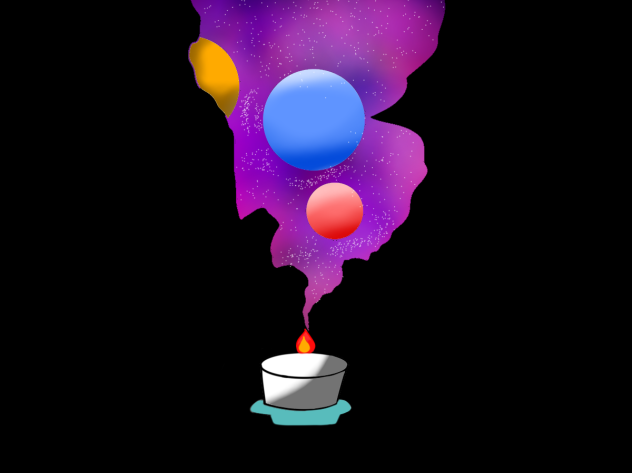 Broken outer space - ibisPaint