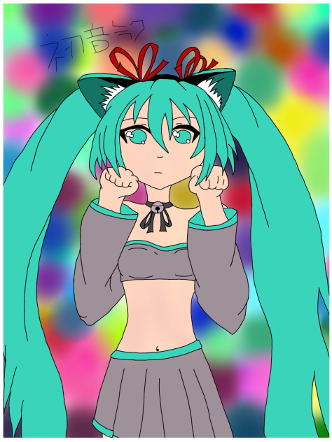 Hatsune Miku - ibisPaint