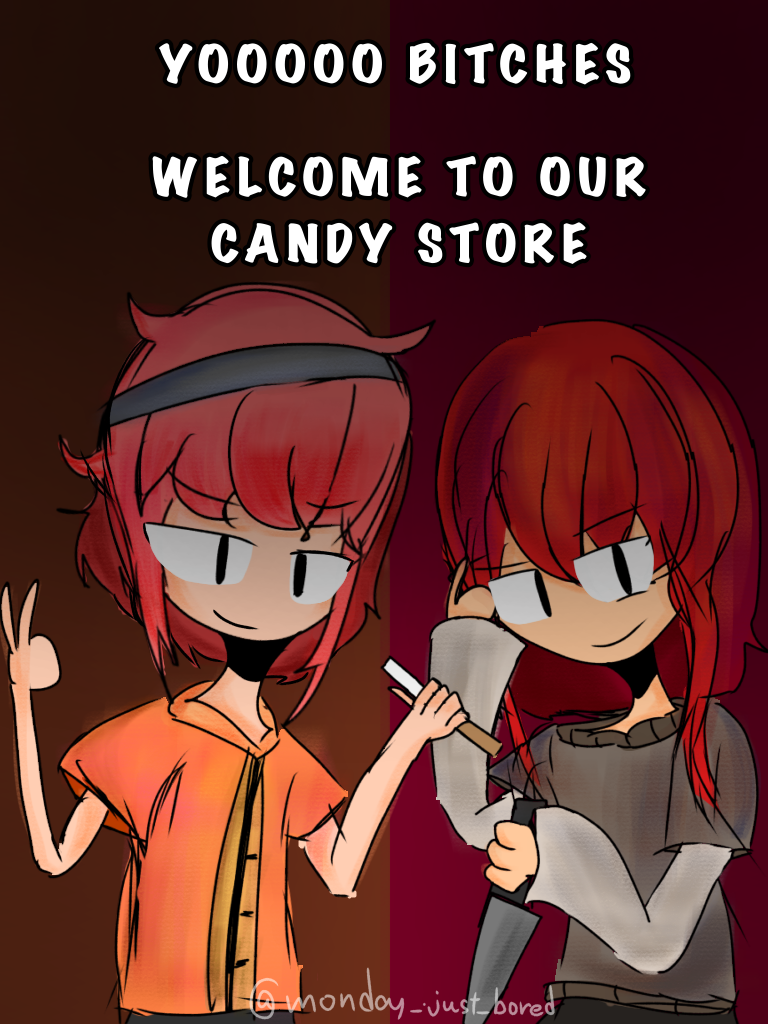 Candy store MEP art ! - ibisPaint