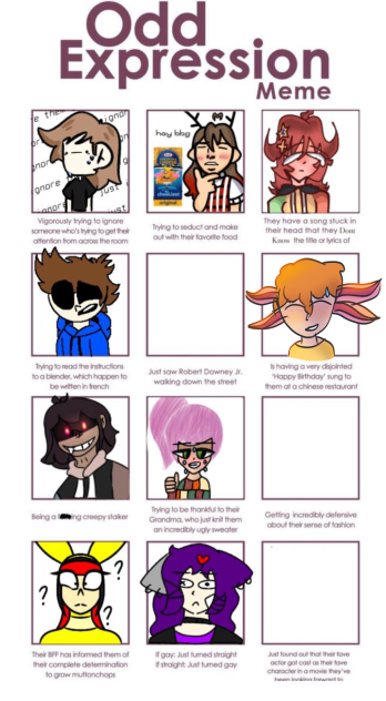 Odd expressions Colab - ibisPaint