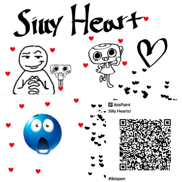 Silly Hearts!! - ibisPaint