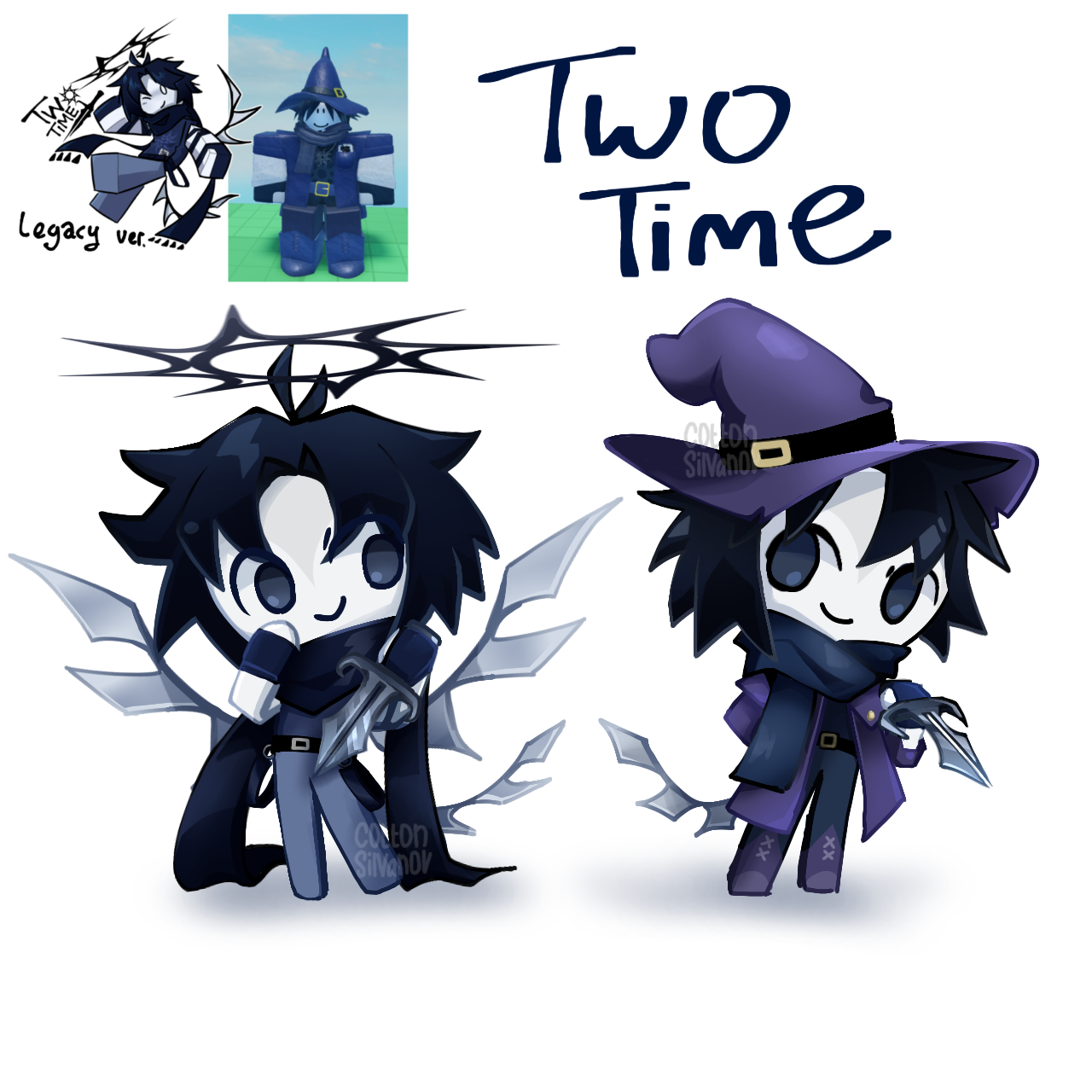 Two time x CRK - ibisPaint