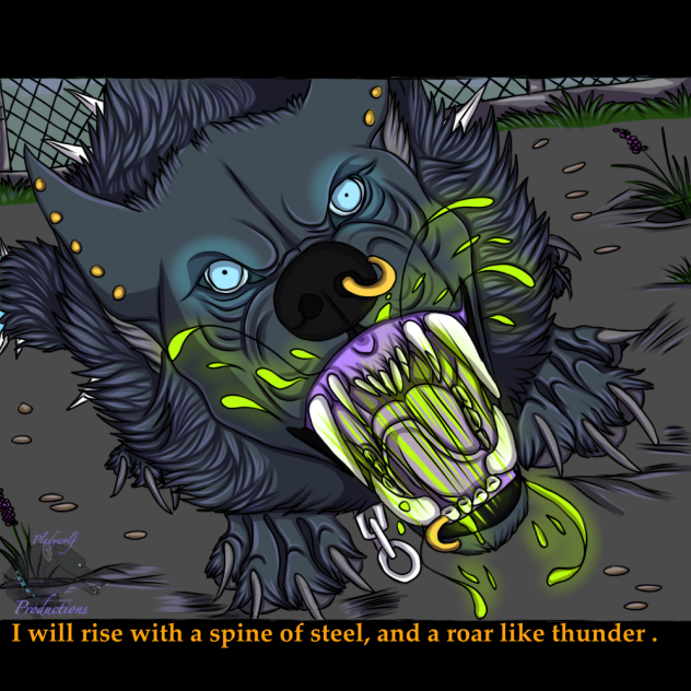 I am the thunder - ibisPaint