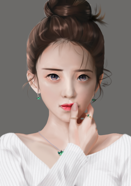 IU semi realistic - ibisPaint
