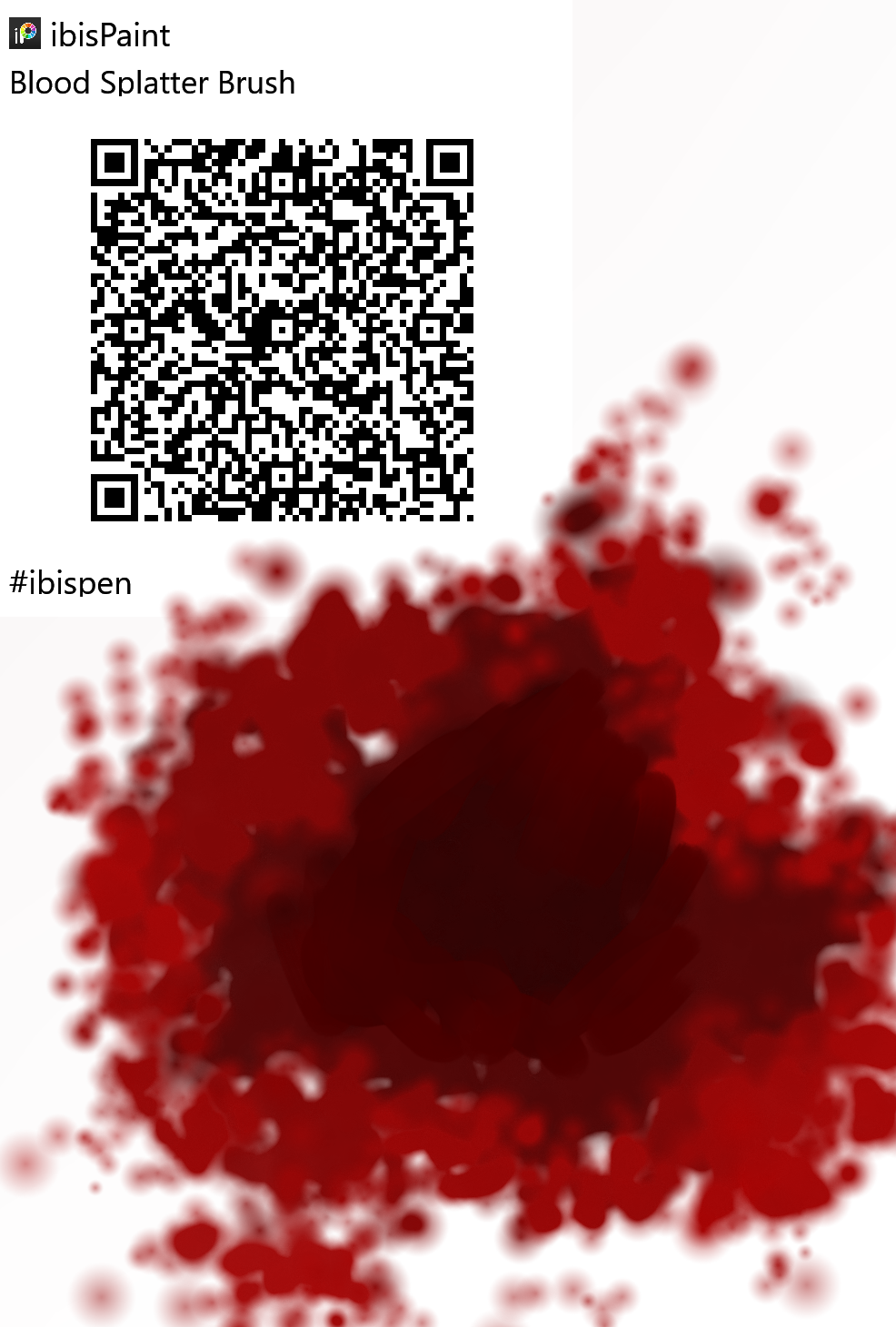 Blood Pen - ibisPaint