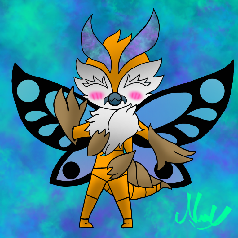 SD Mothra - ibisPaint