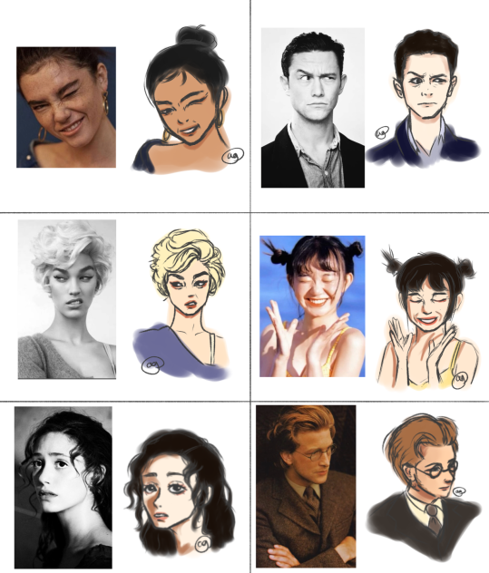 Expression and Face Practice - ibisPaint