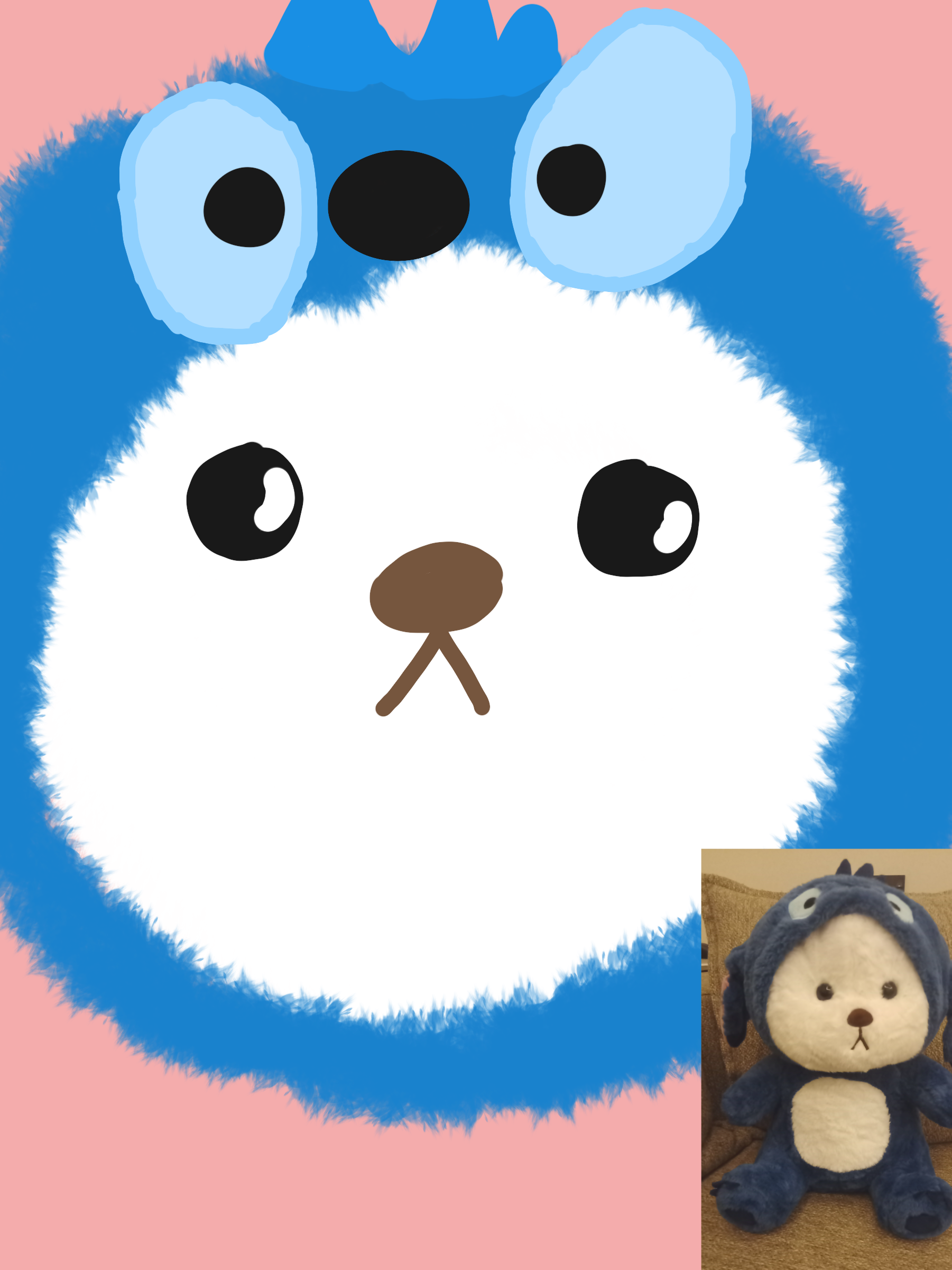 Stuffed animal - ibisPaint