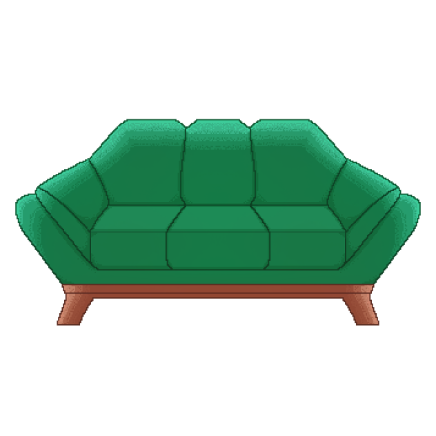 Sofa (pixel) - ibisPaint