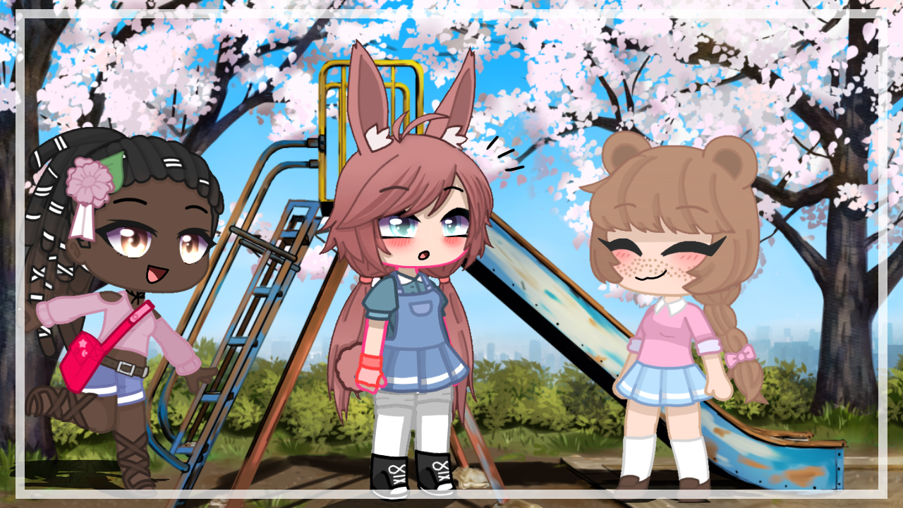 three cutie's - ibisPaint