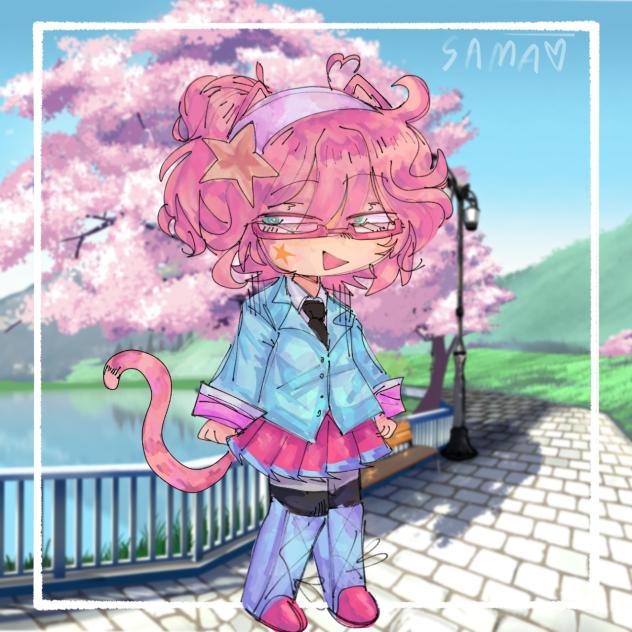 Gacha edit thing ft. My sona Seven 💫 - ibisPaint
