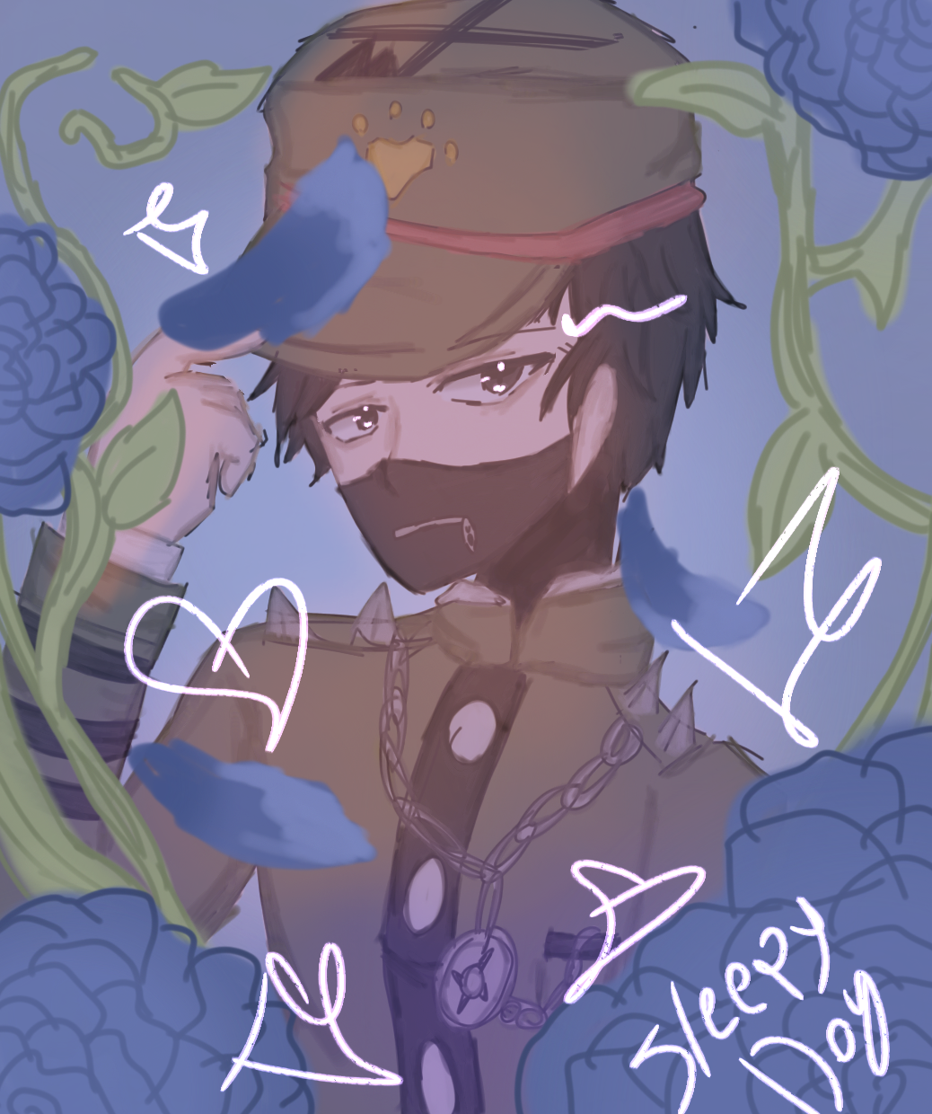 Mori in Kiyos clothes - ibisPaint