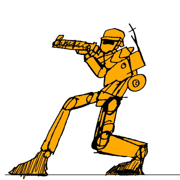 Mechanical Soldier - ibisPaint