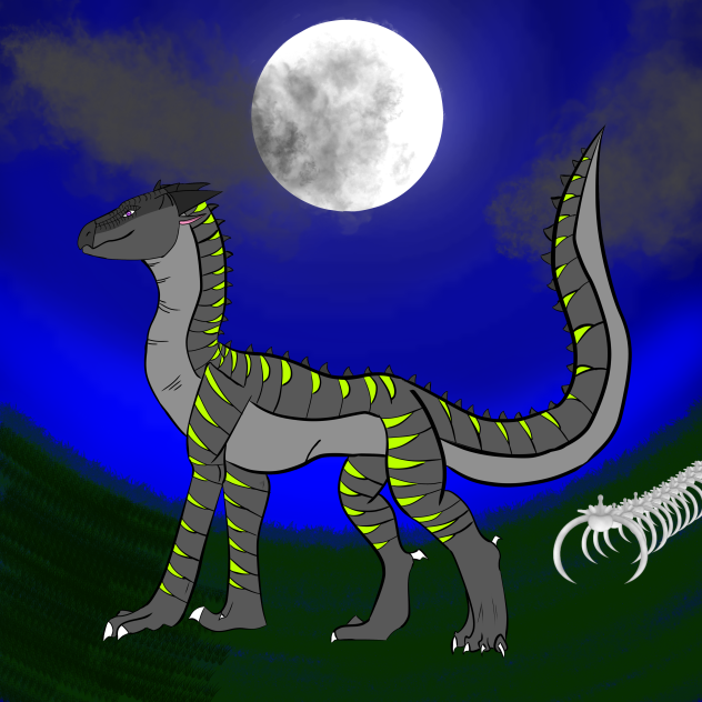 draco de lo oscuro - ibisPaint