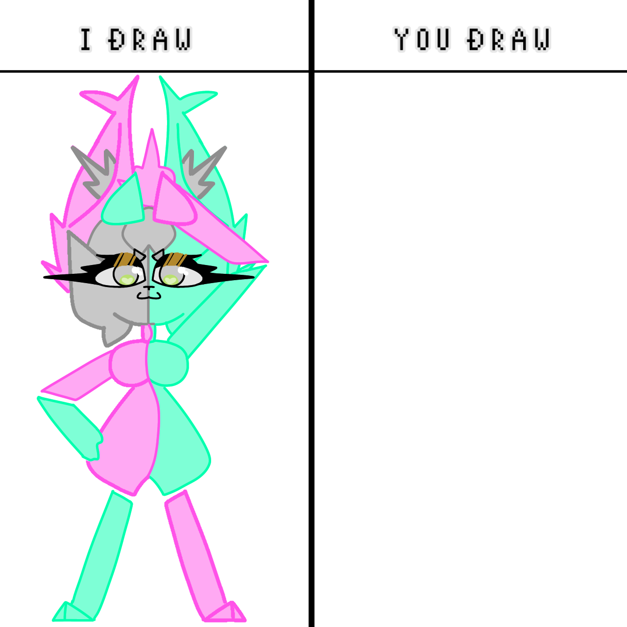 Can you drow the Glitchy ؟ - ibisPaint