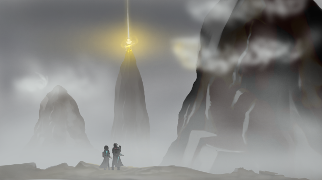 Island ruins - ibisPaint