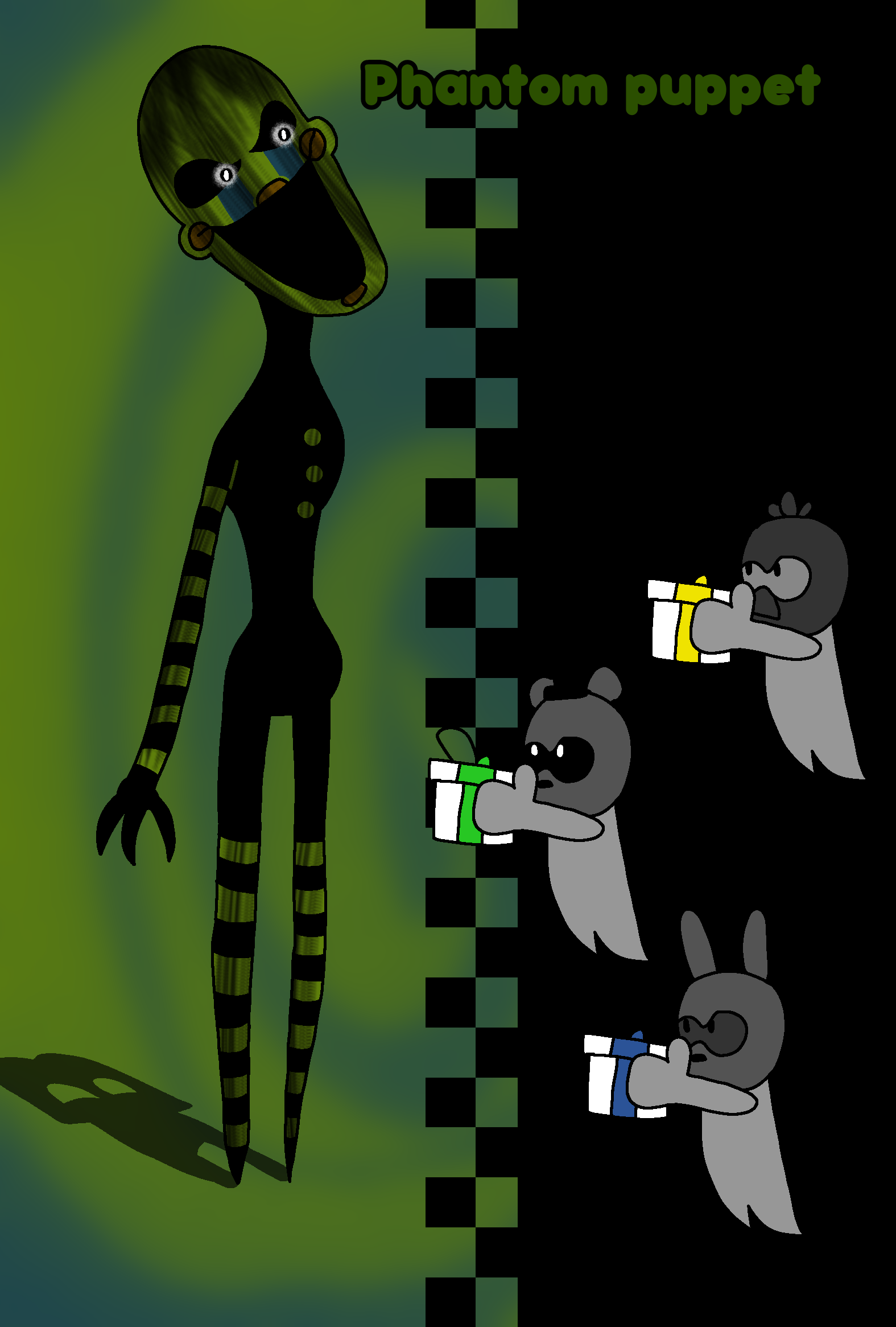 Phantom puppet but in my style - ibisPaint