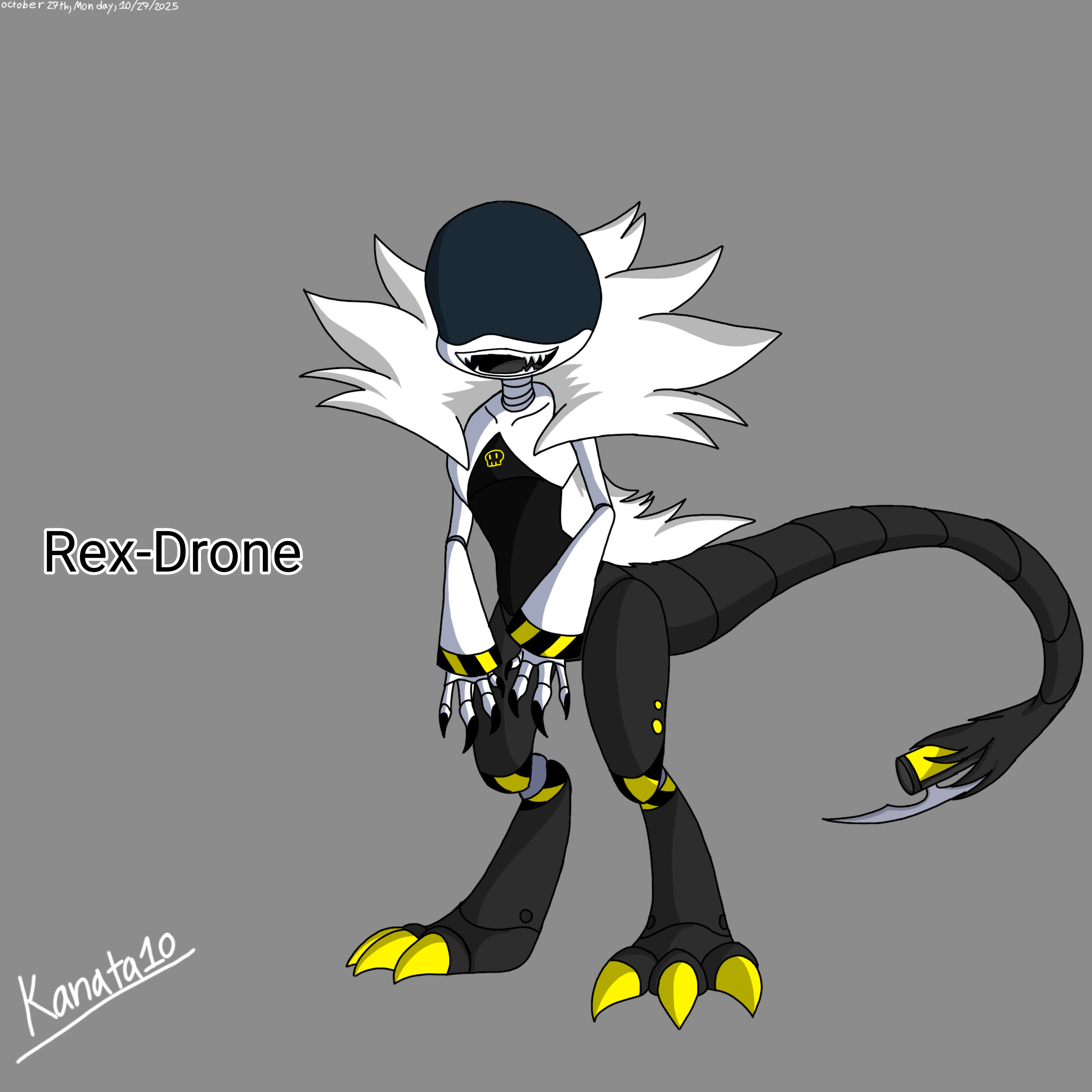 Rex-Drone Avatar body model - ibisPaint