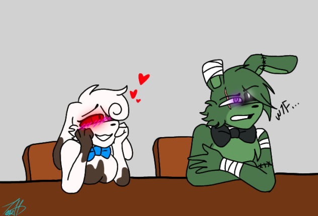 SpringTrap meets Vanny - ibisPaint