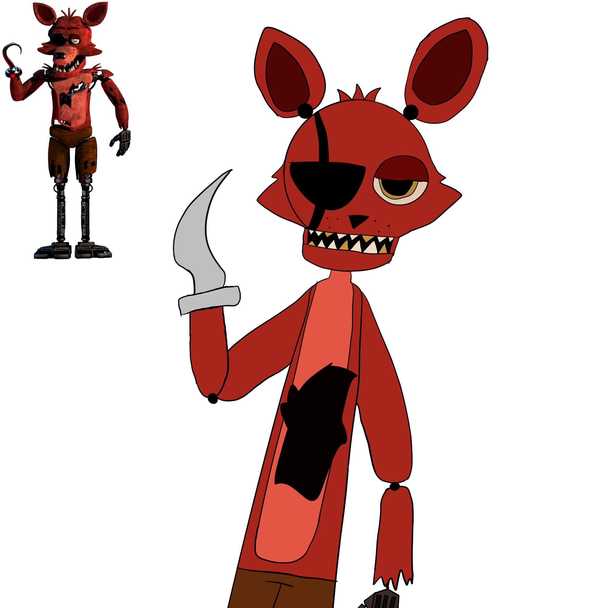 Foxy but I actually used a reference - ibisPaint