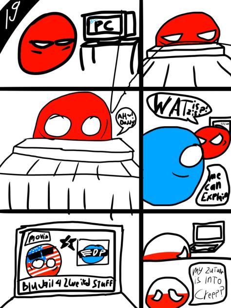 Countryballs Comic - PDF File Blue - ibisPaint