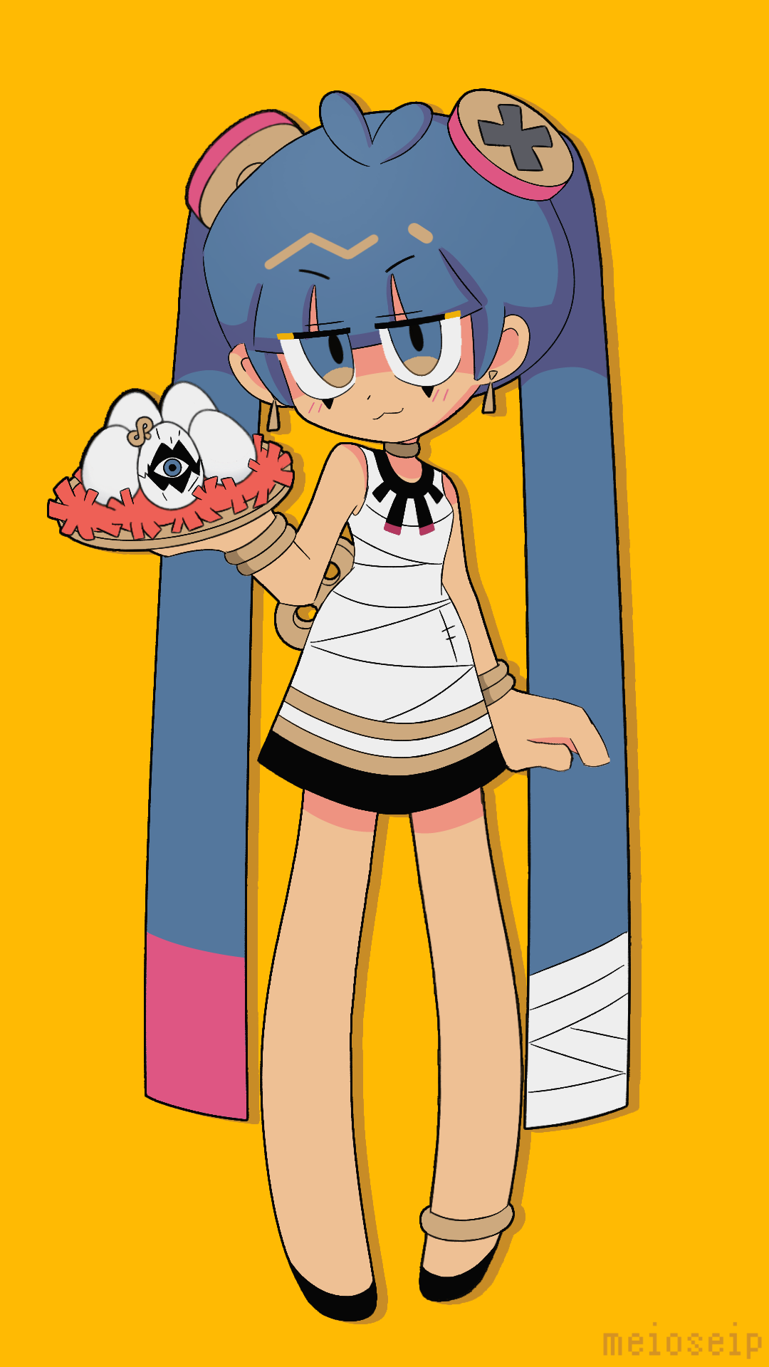 playing immortal feat. hatsune miku - ibisPaint