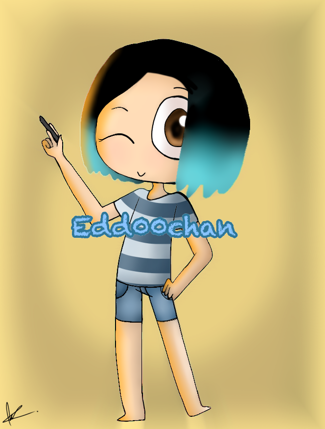 Speedpaint Edd00chan FNAFHS - ibisPaint