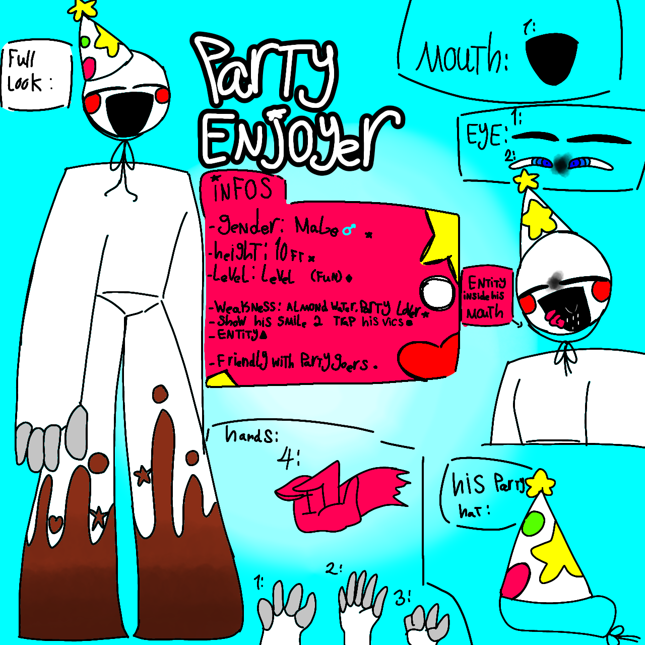 party enjoyer ( level =) oc ) - ibisPaint