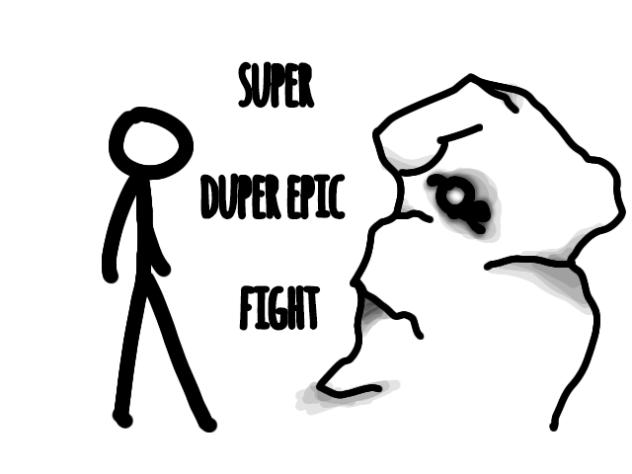 SUPER DUPER EPIC FIGHT - ibisPaint