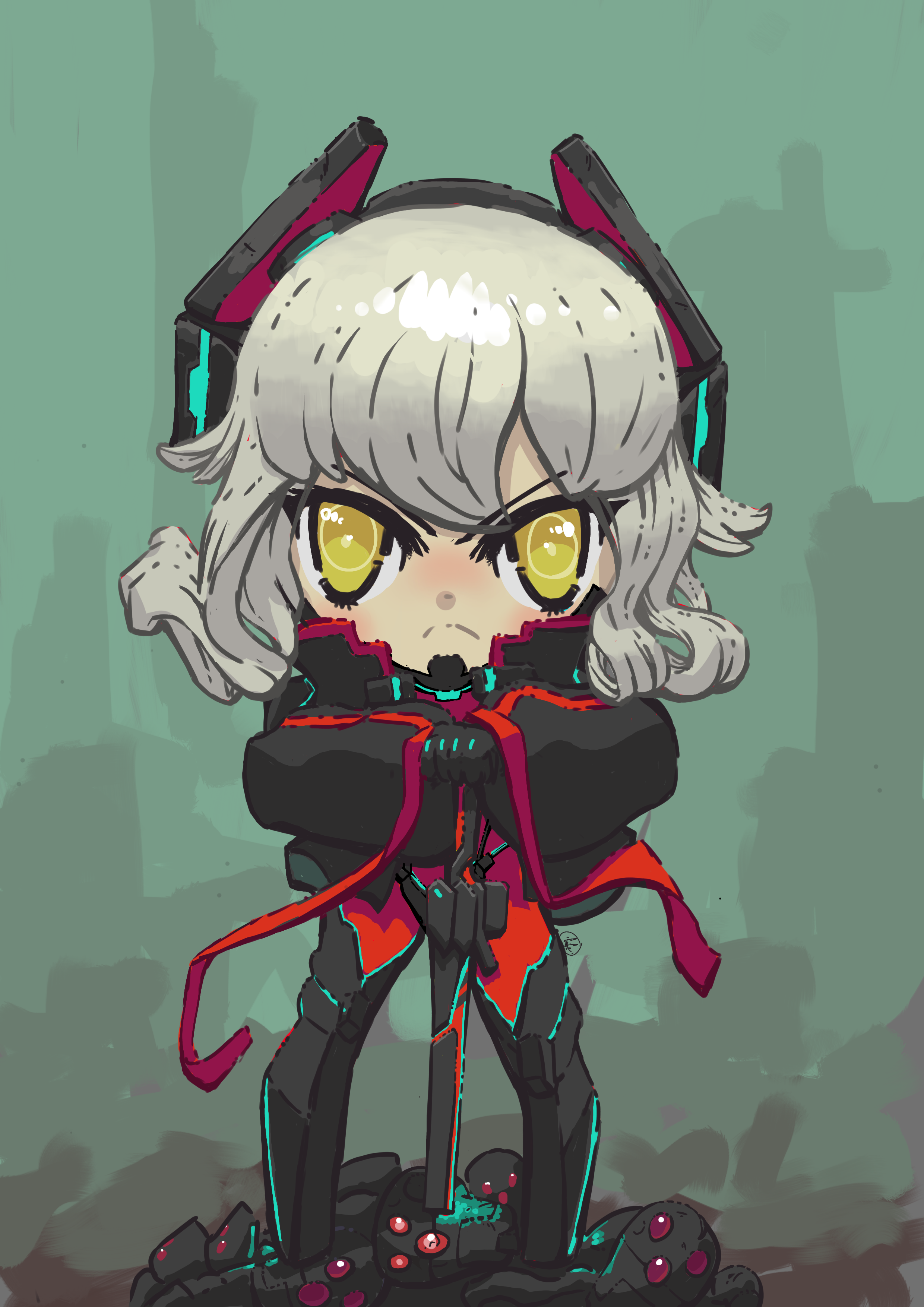 Cyber Zentreya Chibi - ibisPaint