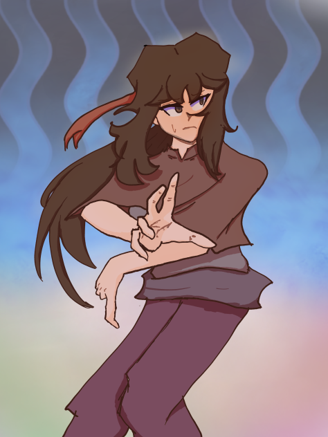 OC in despair - ibisPaint