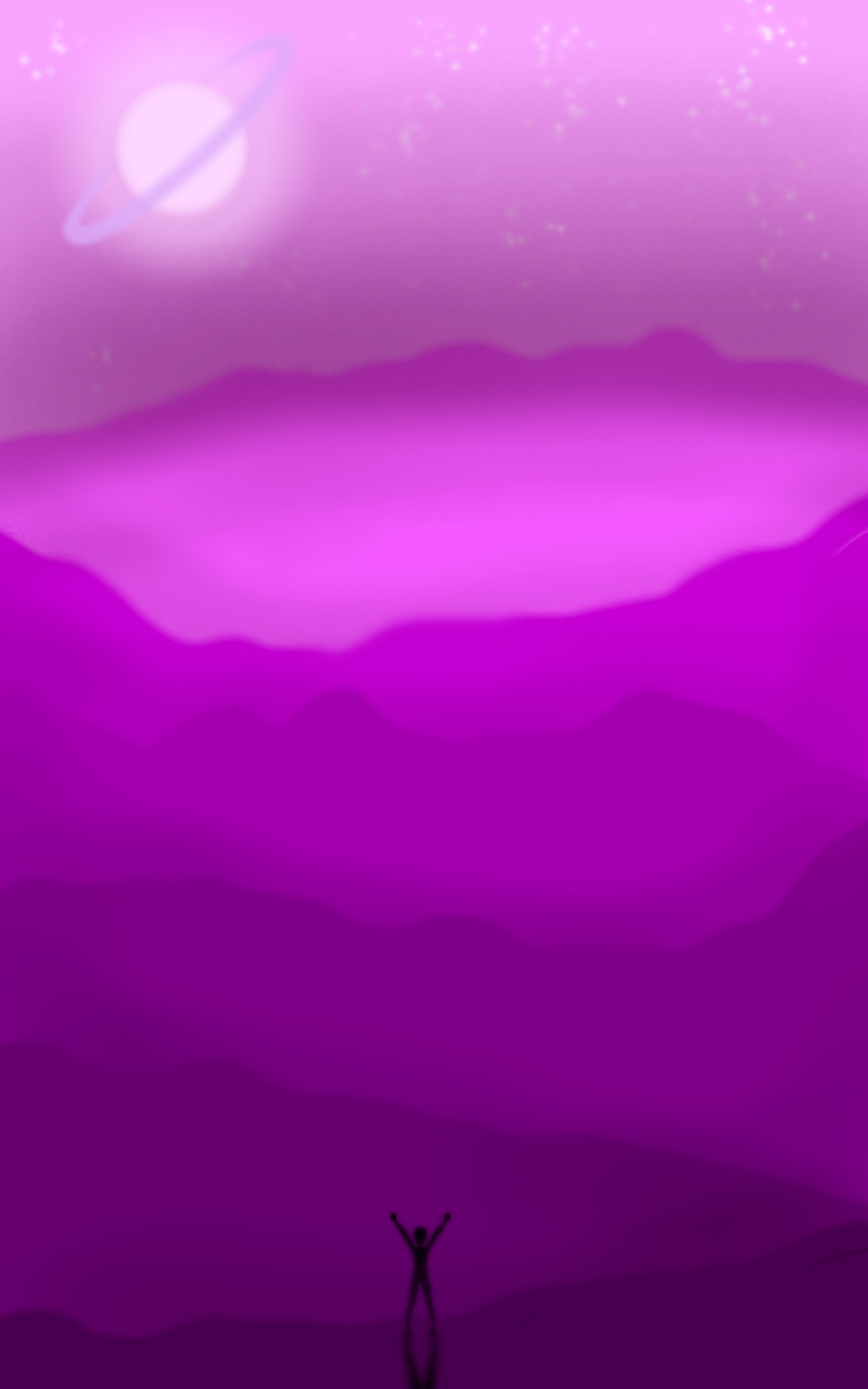 Planet Purple - ibisPaint