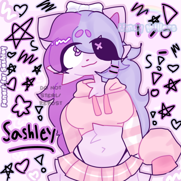 pink and purple•] [fanart for sashley] - ibisPaint