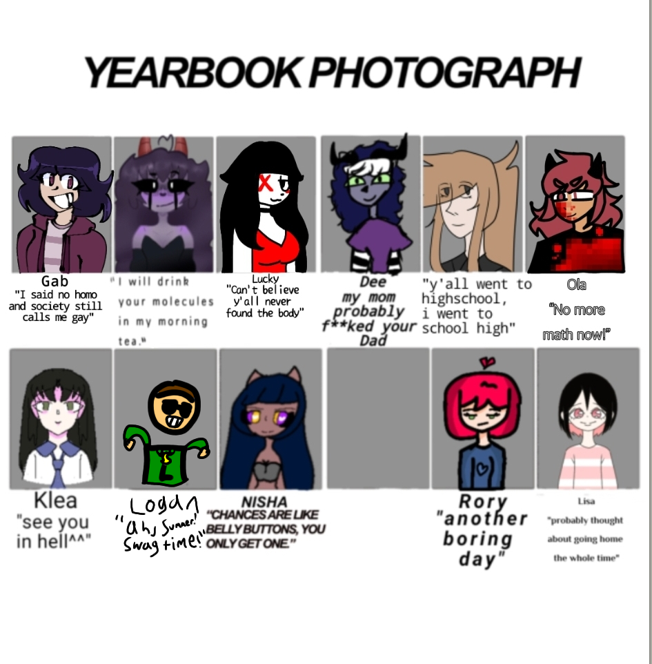 Yearbooks be like - ibisPaint