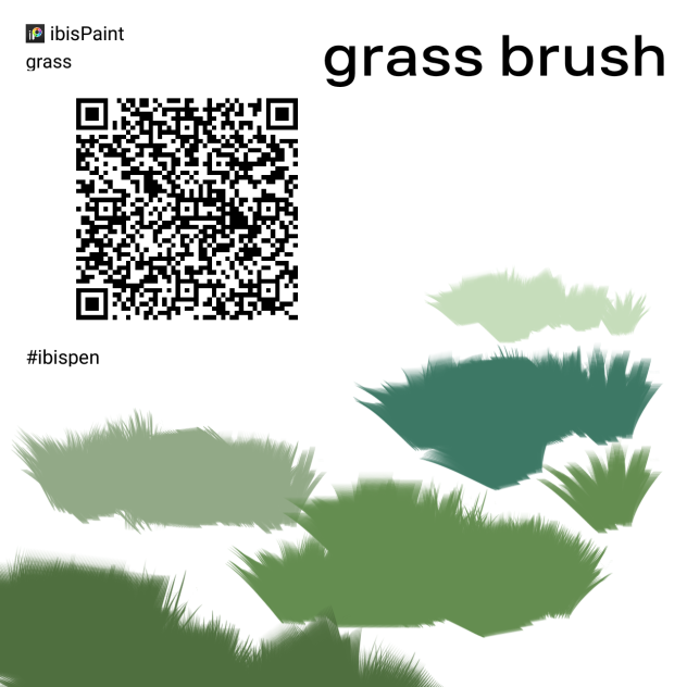 grass brush - ibisPaint