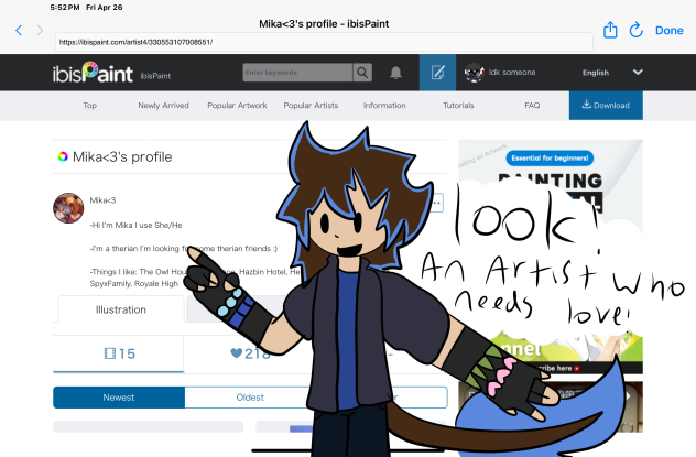 Shoutout! - ibisPaint